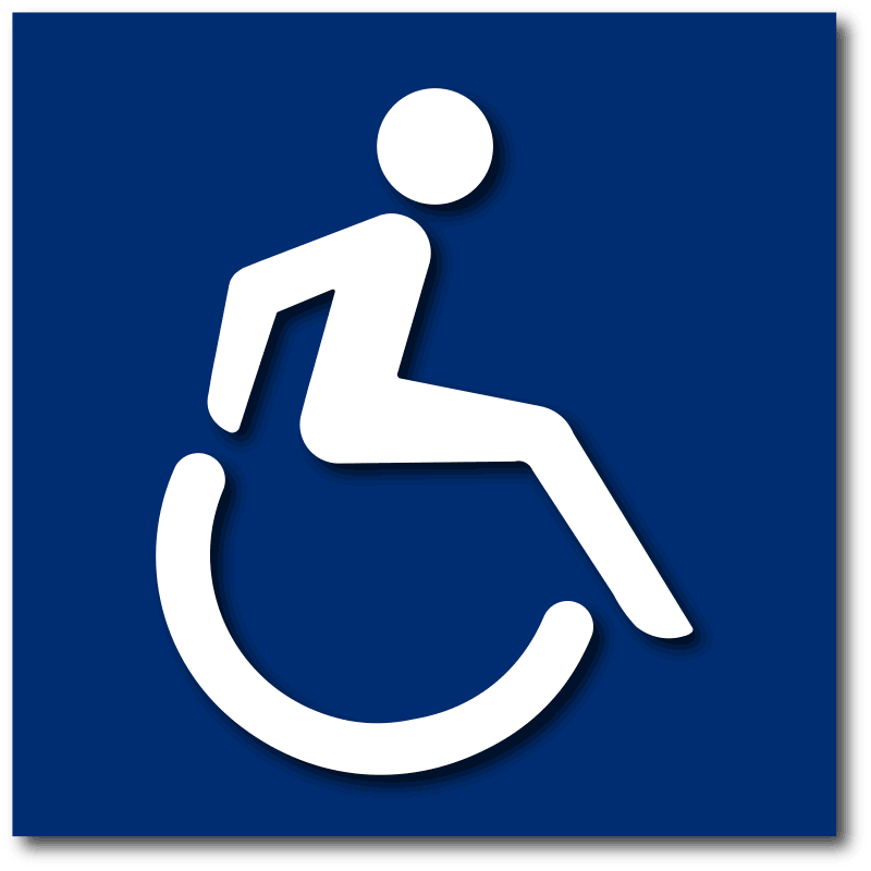 Blue Disabled Logo