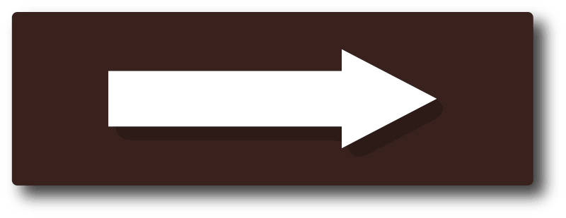 ADA Tactile Arrow Sign for Indicating Direction - 6" X 2" – ADA Sign Depot
