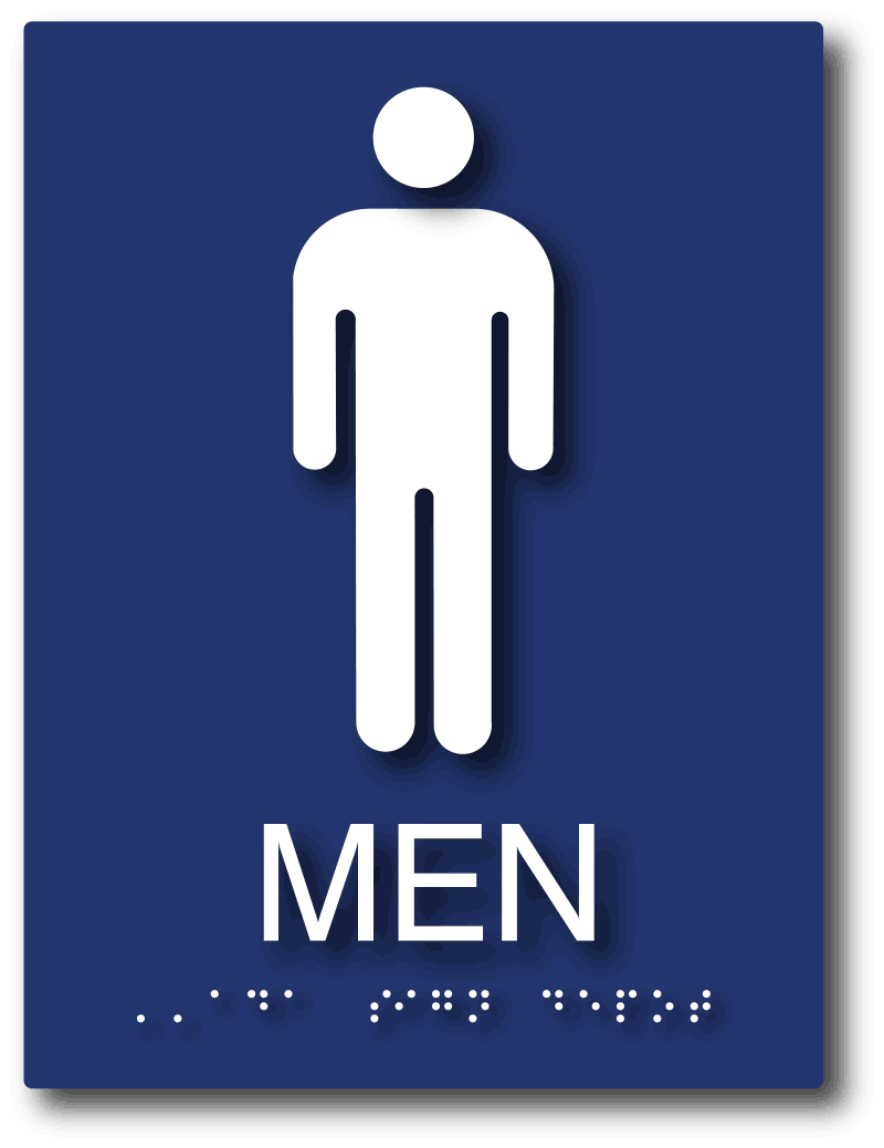 Mens Bathroom Signs Printable