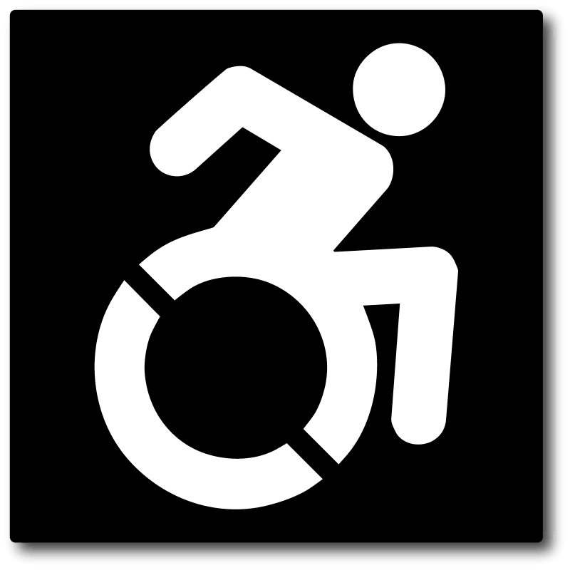 Wheelchair Symbol of Accessibility Sign - Active New York Style – ADA ...