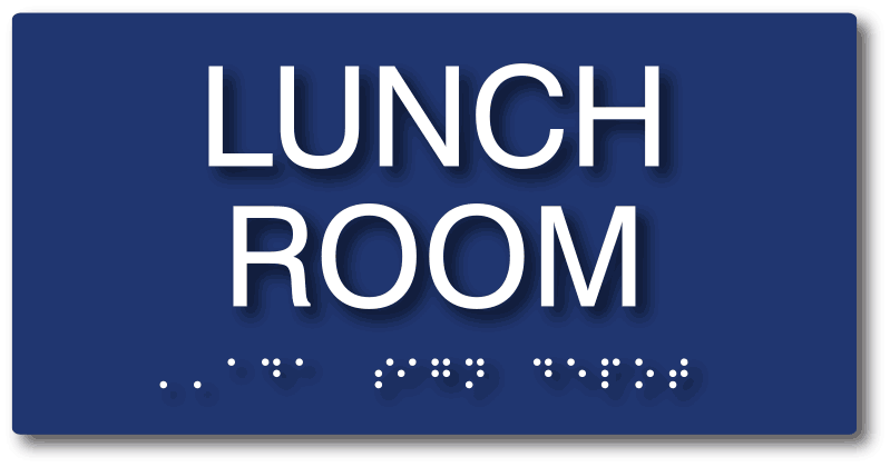Lunch Room Sign - ADA Compliant Lunch Room Signs – ADA Sign Depot