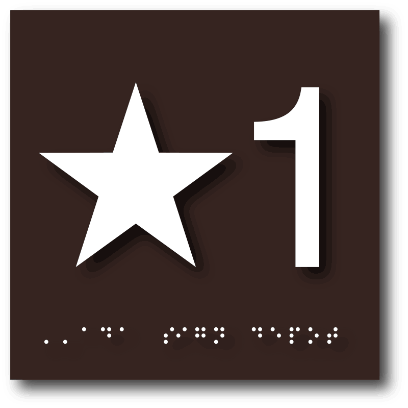 Elevator Floor Level Signs for Elevator Door Jambs - ADA Compliant ...