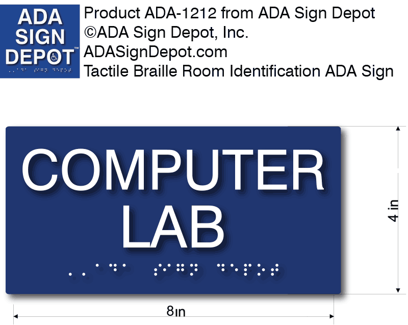 Computer Lab Sign
