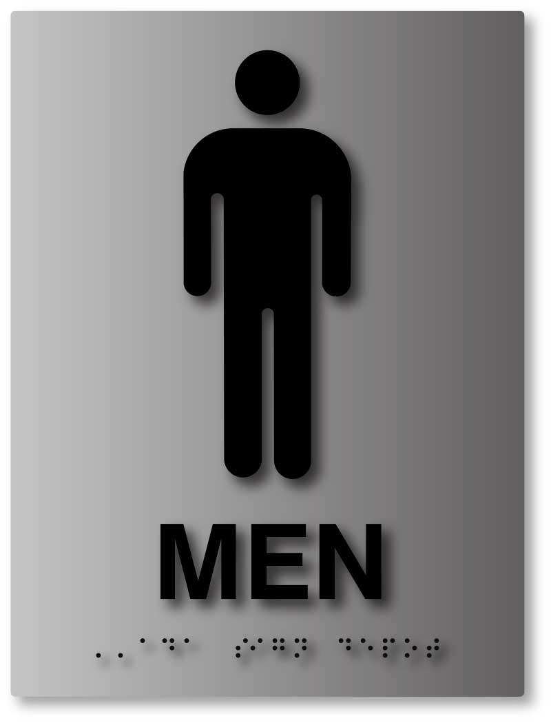 Mens Restroom Sign Printable