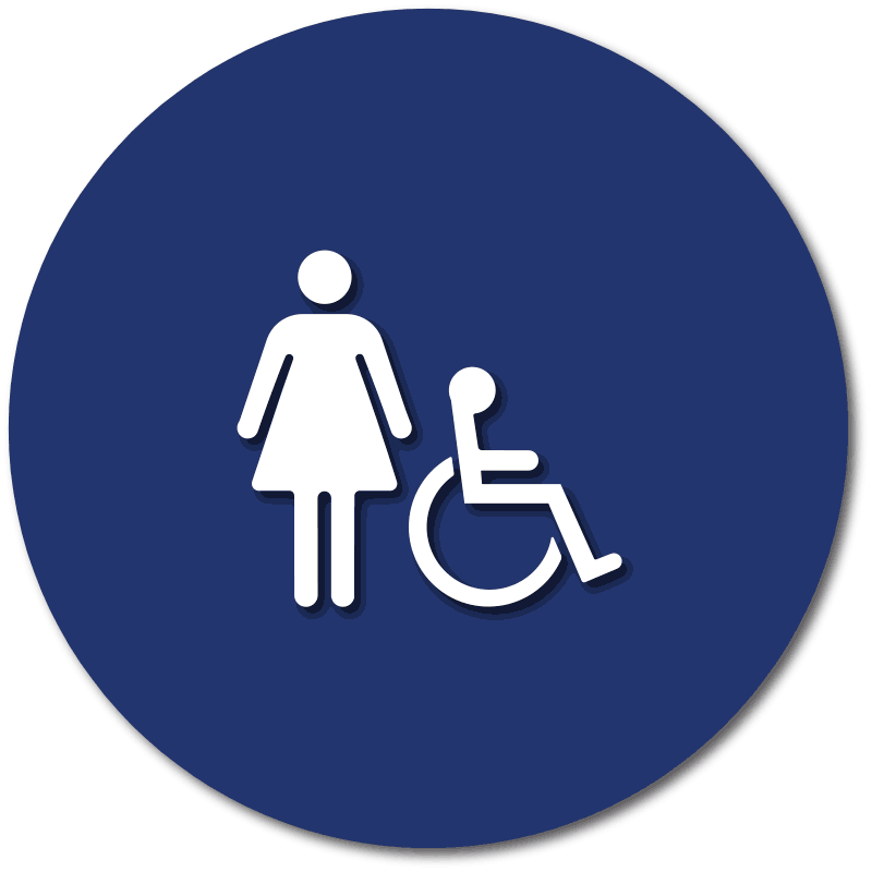 ADA Compliant Restroom and Bathroom Door Signs – ADA Sign Depot