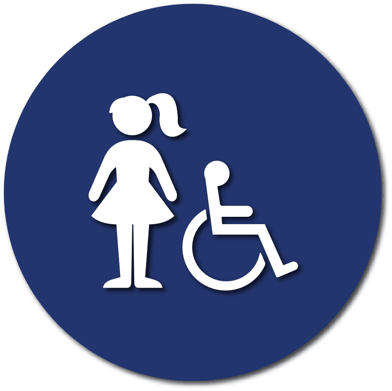 ADA Compliant Restroom and Bathroom Door Signs – ADA Sign Depot