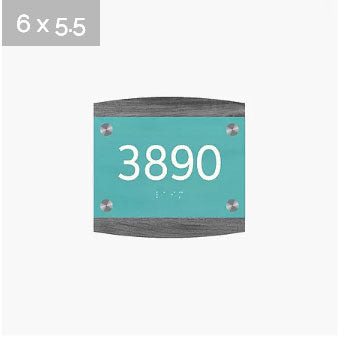 Custom ADA Sign - 8" x 11" - ADA Sign Depot's Classic Glass ADA Signs