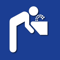 Water Fountain Symbol Sign – ADA Sign Depot