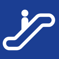 Escalator Symbol Sign – ADA Sign Depot
