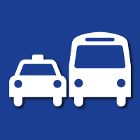 Bus and Taxi Stop Symbol Sign – ADA Sign Depot