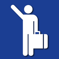 Passenger Loading Symbol Sign – ADA Sign Depot
