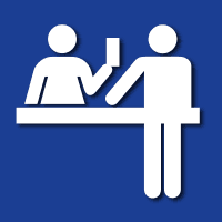 Ticket Office or Box Office Symbol Sign – ADA Sign Depot