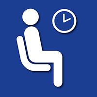 Waiting Room Symbol Sign – ADA Sign Depot